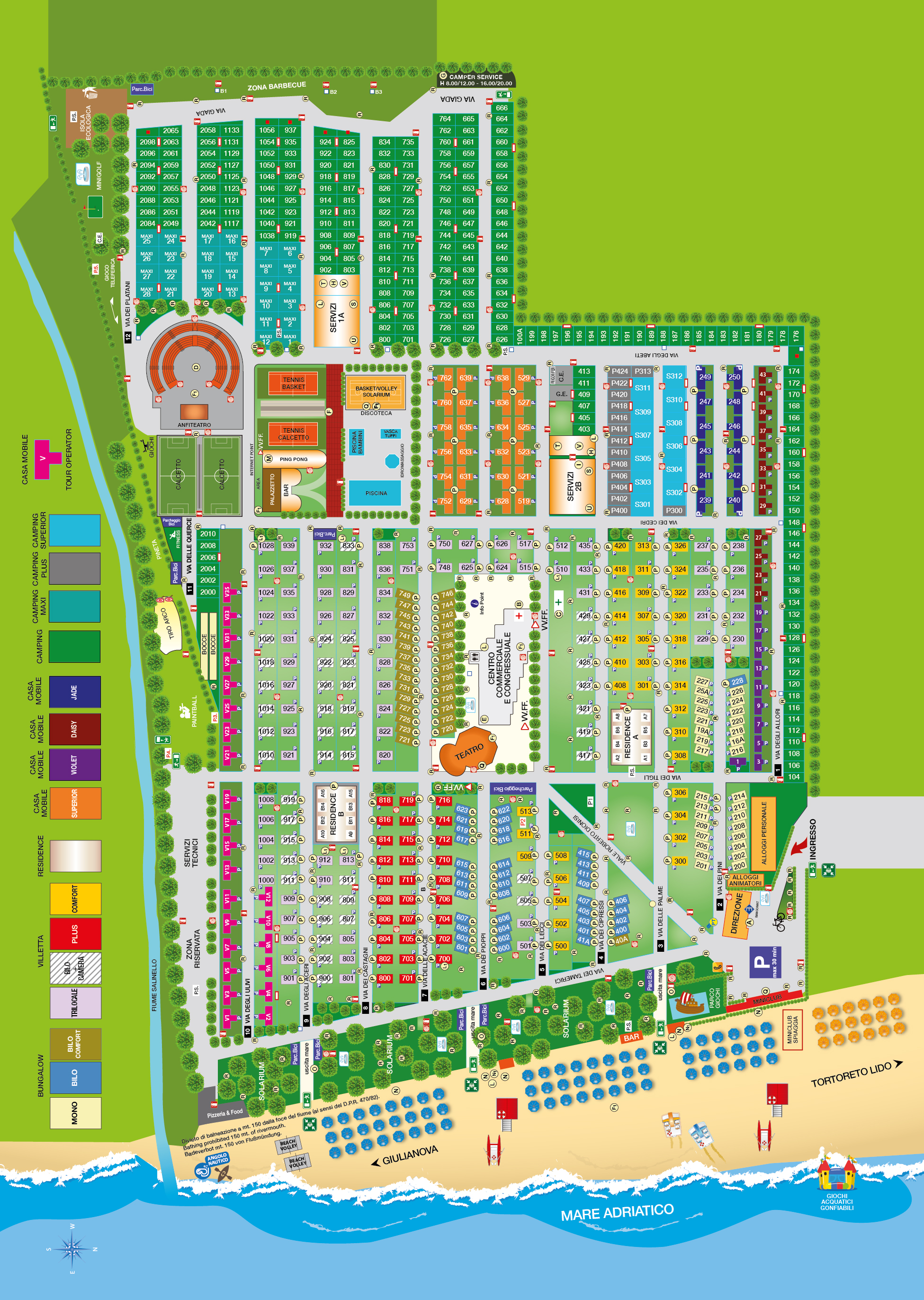 Villaggi Abruzzo - Villaggi Turistici Abruzzo - Salinello.it